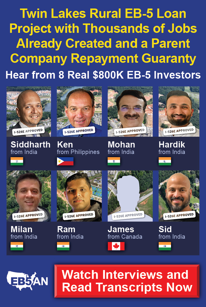 Automated EB-5 TEA Map with Free TEA Qualification Letter